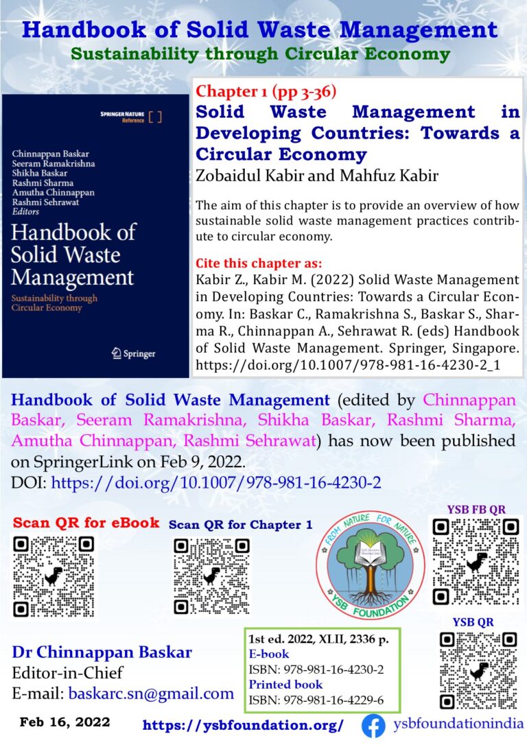 Handbook of Solid Waste Management Chapter 1 – YSB Foundation