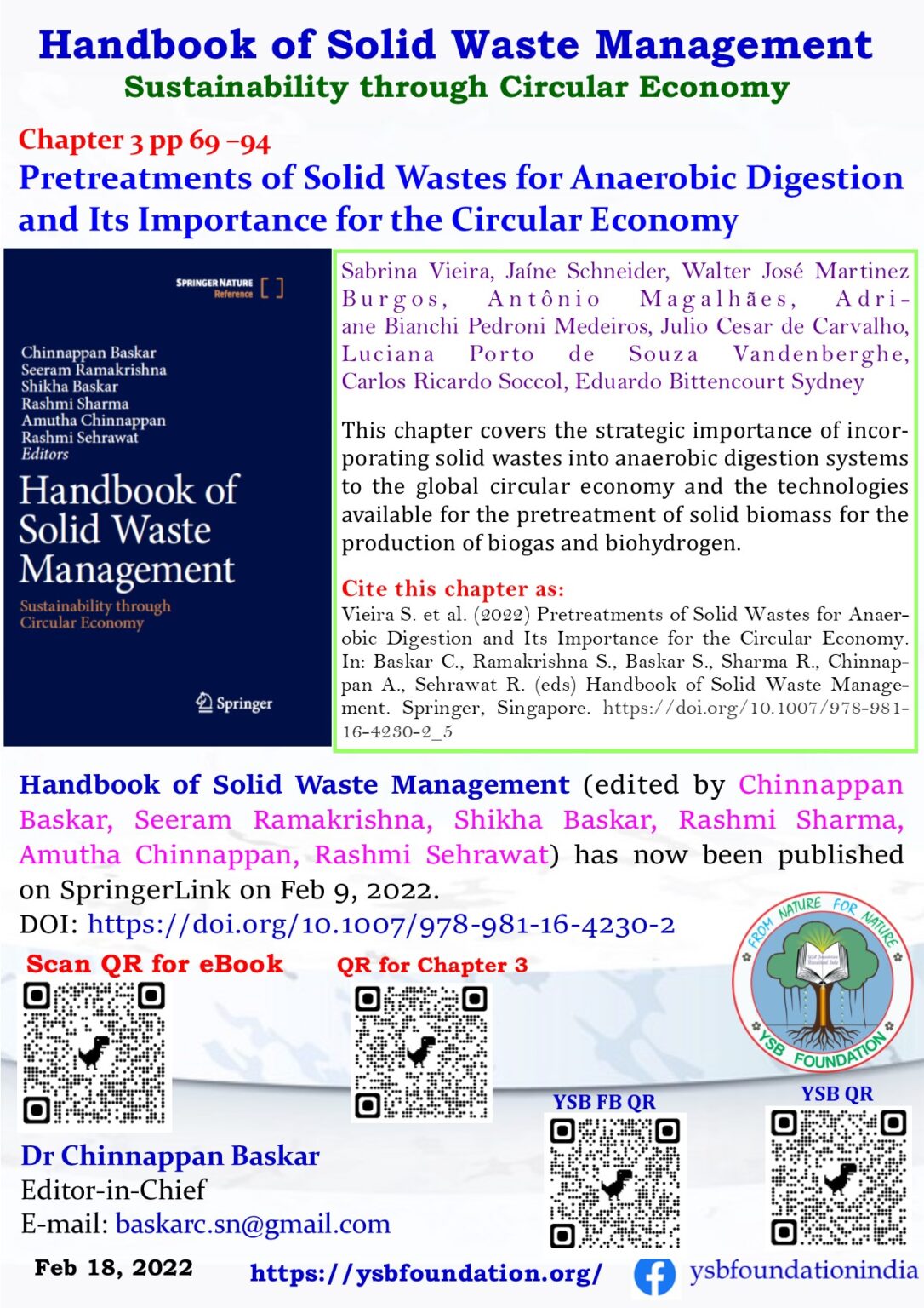 Handbook of Solid Waste Management: Chapter 3 – YSB Foundation
