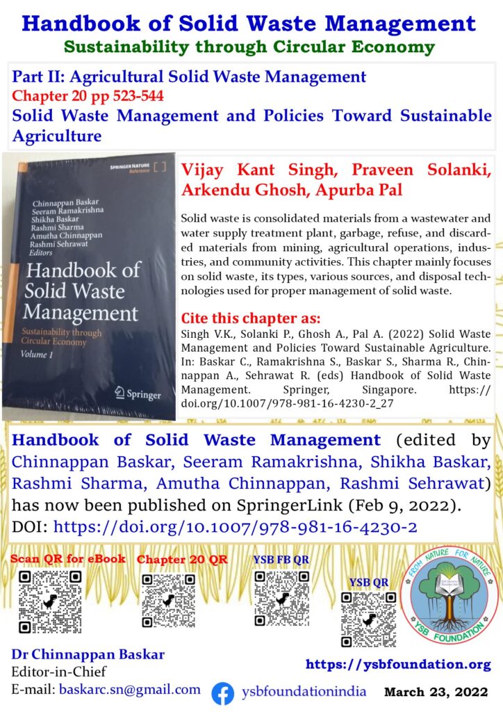 Handbook of Solid Waste Management: Chapter 20 – YSB Foundation